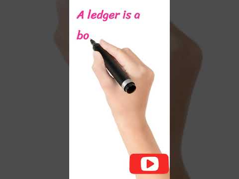 Meaning of ledger in accounting ππ #shorts #shortsyoutube #shortsfeed #ledger #accounts