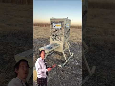 The ultimate deer feeder! Dual augers. #deerfeeder #feedwhatyouwant #deer