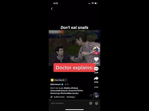 Doctor explains: Don't eat snails #shorts