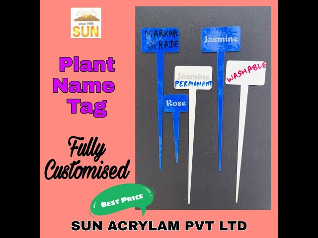 Display Name Plate - QR Code Display Stand Acrylic Trader - Wholesaler ...