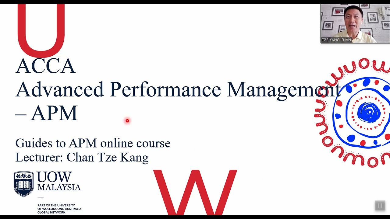 ACCA APM Advanced Performance Management (Full Course Sep'25 sitting ...