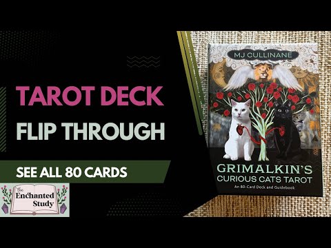 Grimalkin’s Curious Cats Tarot Deck Flip Through