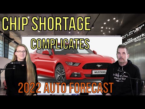CHIP SHORTAGE still complicates 2022 AUTO Forecast - CAR PRICES HIGH at DEALERSHIPS - Kevin Hunter