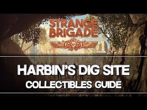Strange Brigade | Mission 1 - Harbin's Dig Site Collectibles Guide (Jars/Relics/Journals/Cats)
