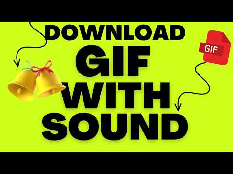 How To Download GIFs With Sound