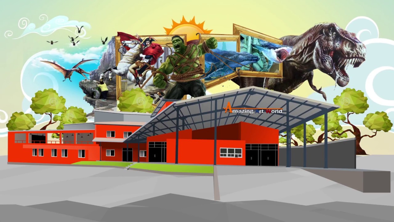 AMAZING ART WORLD - LET'S FUN WITH US!!