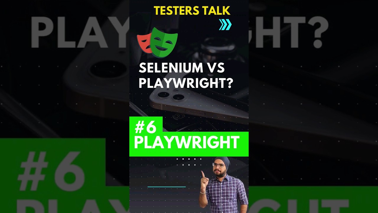#6 Selenium Vs Playwright Tool | Playwright Tutorial #playwright #testing #e2e