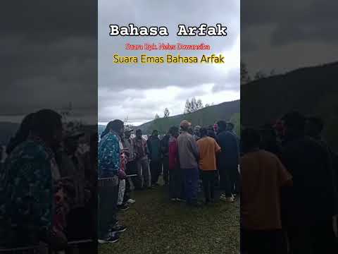 Suara Emas Bahasa Arfak Bpk. Neles Dowansiba #viral #pegaf #videoshort