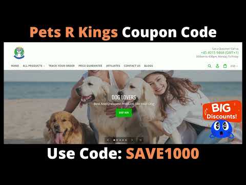 Use Code: SAVE1000 | Pets R Kings Coupon Code | Pets R Kings Discount Code |