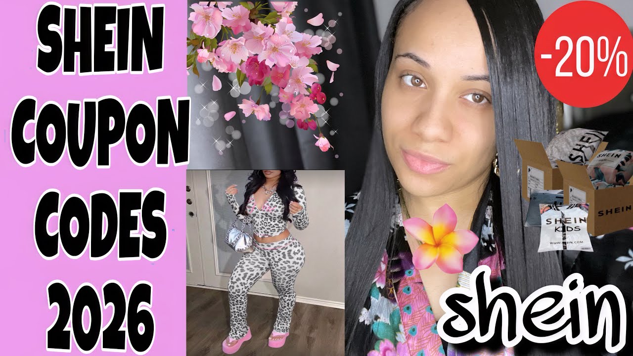 SHEIN COUPON CODES 2026 | 20 OFF DISCOUNT CODES | ALL WORKING SAVE BIG NOW ‼️