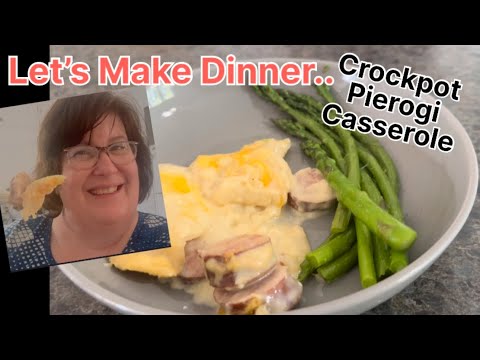 Thrifty Comfort: Trying a Crockpot Pierogi & Sausage Meal