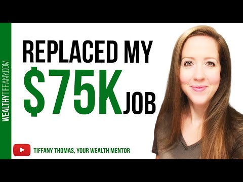 How I Replaced My Full Time Income: $75,000 per year