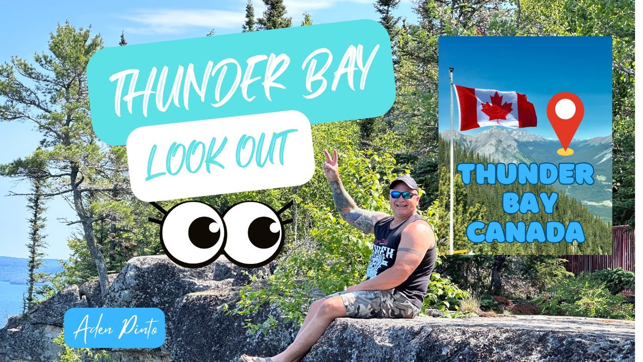 My Visit to The famous Thunderbay lookout🇨🇦❤️
