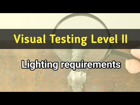 Visual testing level 2 Fundamentals of light ll Light units ll Electromagnetic spectrum