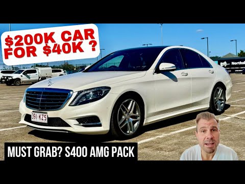 Is This the Best Luxury Car Deal? 2014 Mercedes S400 Hybrid AMG Full Review