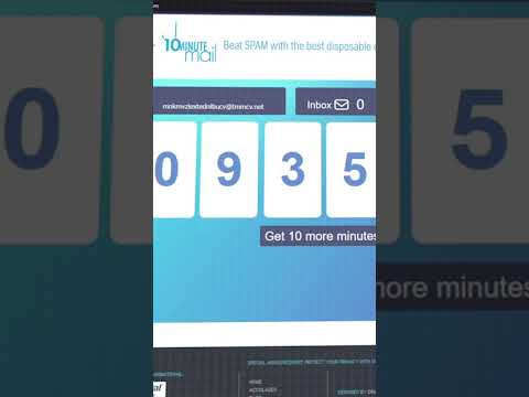 Secret Websites: 10minutemail.com