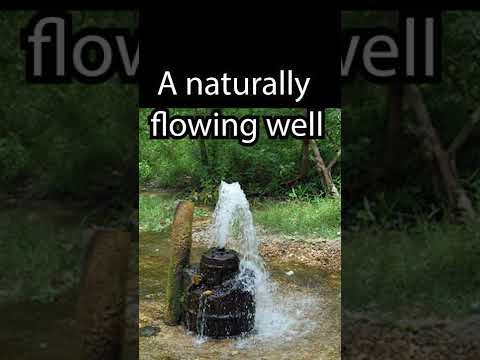 What is an Artesian well?
