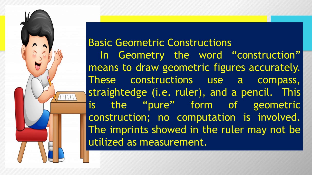 MATH 7 (Fundamental Geometric Constructions Using Straightedge and Compass)