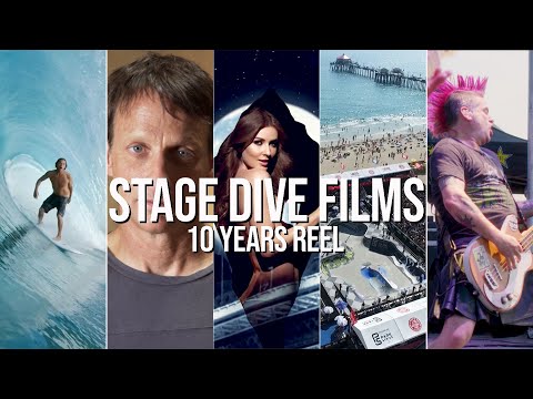 STAGE DIVE FILMS - REEL 10 YEARS