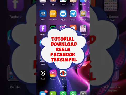 Tutorial Kilat Cara Download Reels Facebook Tercepat Tersimpel #reels #facebook #tutorialreels #reel