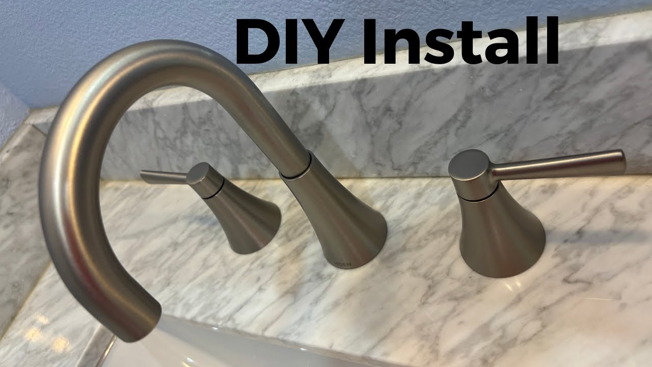 How to install a Moen faucet