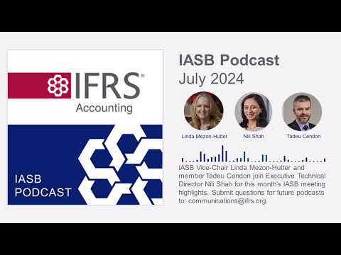 July 2024 IASB podcast