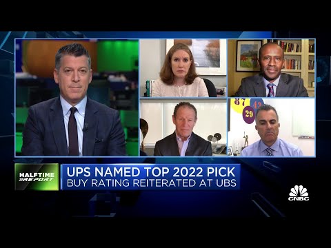 UPS named a top pick for 2022 by UBS