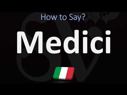 How to Pronounce Medici? (CORRECTLY)