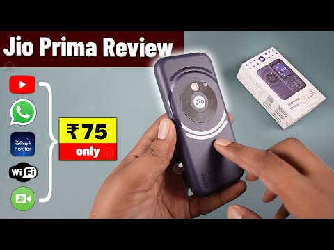 Jio Prima Unboxing and Review | Jio Prima YouTube, Hotspot, WhatsApp, Hotstar, Facebook, LIVE TV