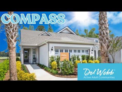 Compass Floor Plan at Del Webb in Richmond Hill, GA!