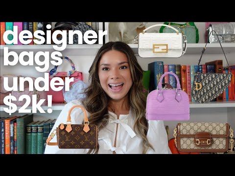 BEST DESIGNER BAGS UNDER $2,000 | Dior, Gucci, Loewe, LV, Prada, Fendi, Bottega