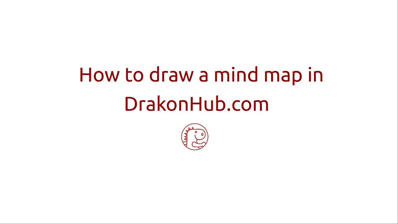How to draw a mind map in DrakonHub