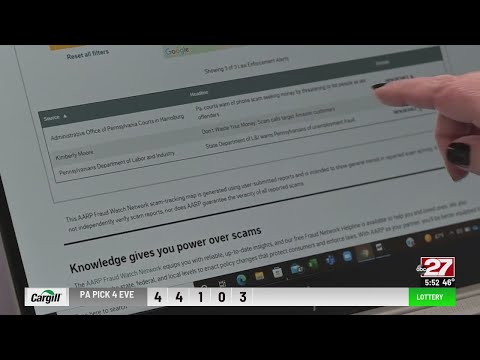 AARP Fraud Watch: Scam-Tracking Map