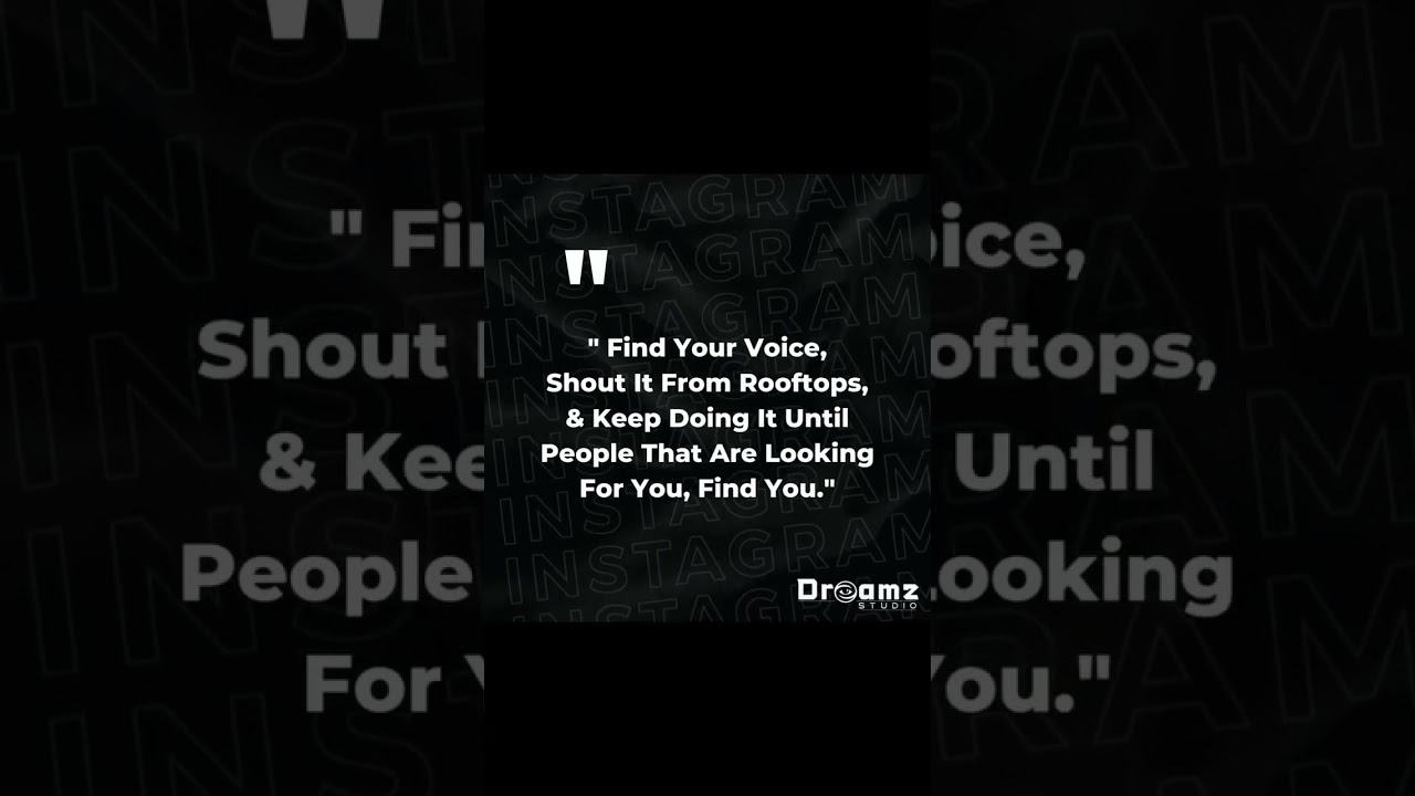 Find your Voice