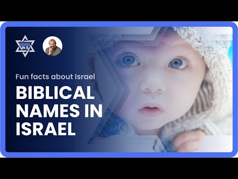How Israel revived ancient names from the Bible 🇮🇱
