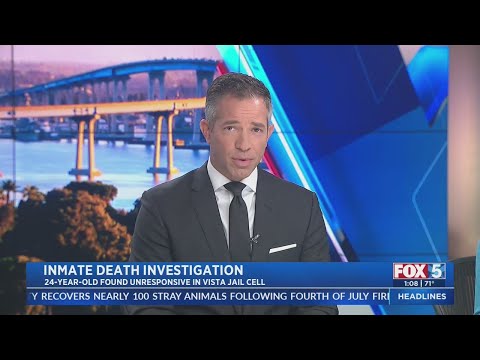 Escondido Man Dies After Being Found Unresponsive In Jail Cell