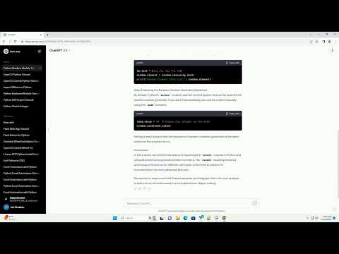 how to import random module in python