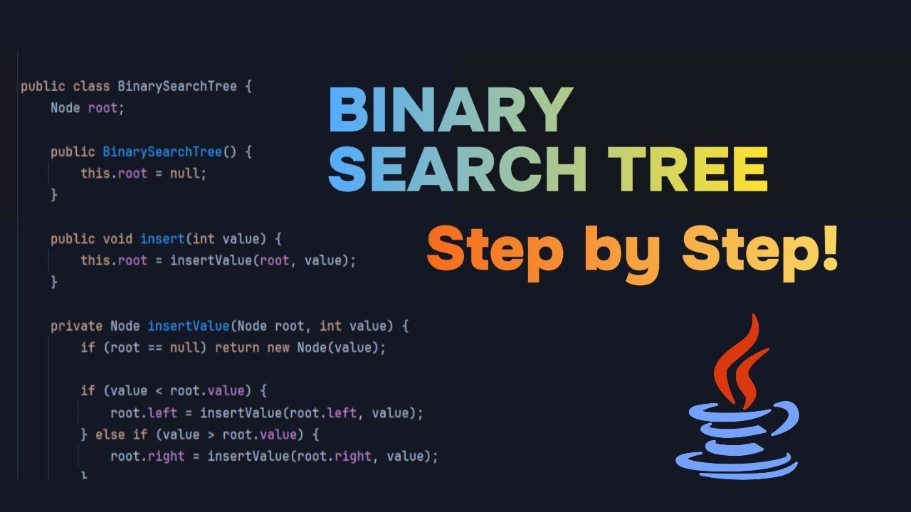 Binary Search Tree - BST - Java Implementation - Step-by-Step Coding Guide! 🌳🚀