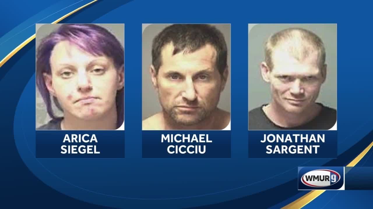 3 arrested after drugs, guns seized in Manchester, police say
