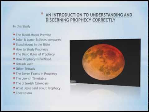 The Blood Moon Prophecies Explained ~ What Are the Blood Moons?