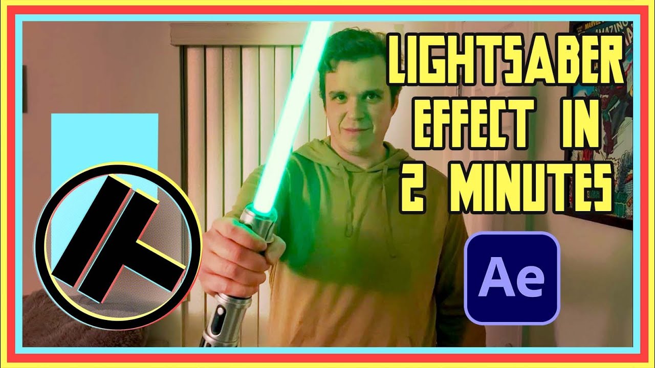 Lightsaber Effect in 2 Minutes | After Effects