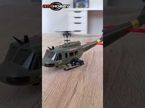 🚁Epic Scale Flight! C032 UH-1 Huey in Action!