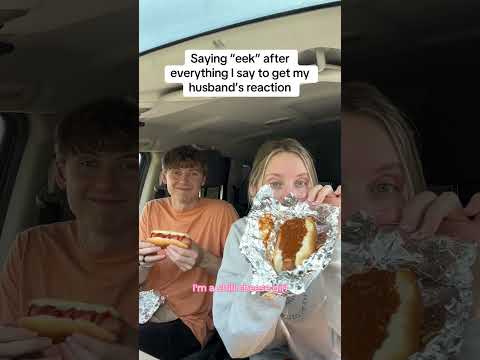 I Tried Saying EEK After Every Sentence to My Husband For a Whole Meal