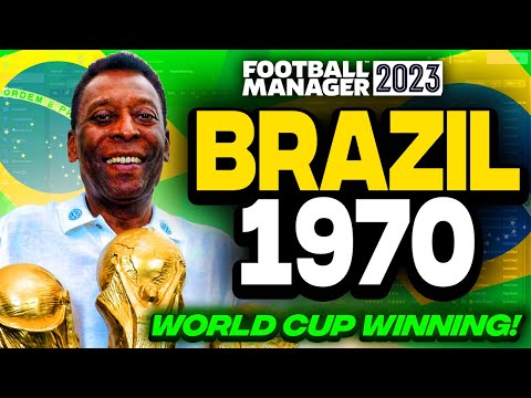 89% Win Rate! | Brazil’s BRILLIANT 1970 World Cup Winning FM23 Tactics