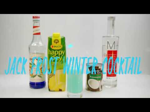 How to make a Jack Frost Winter Cocktail