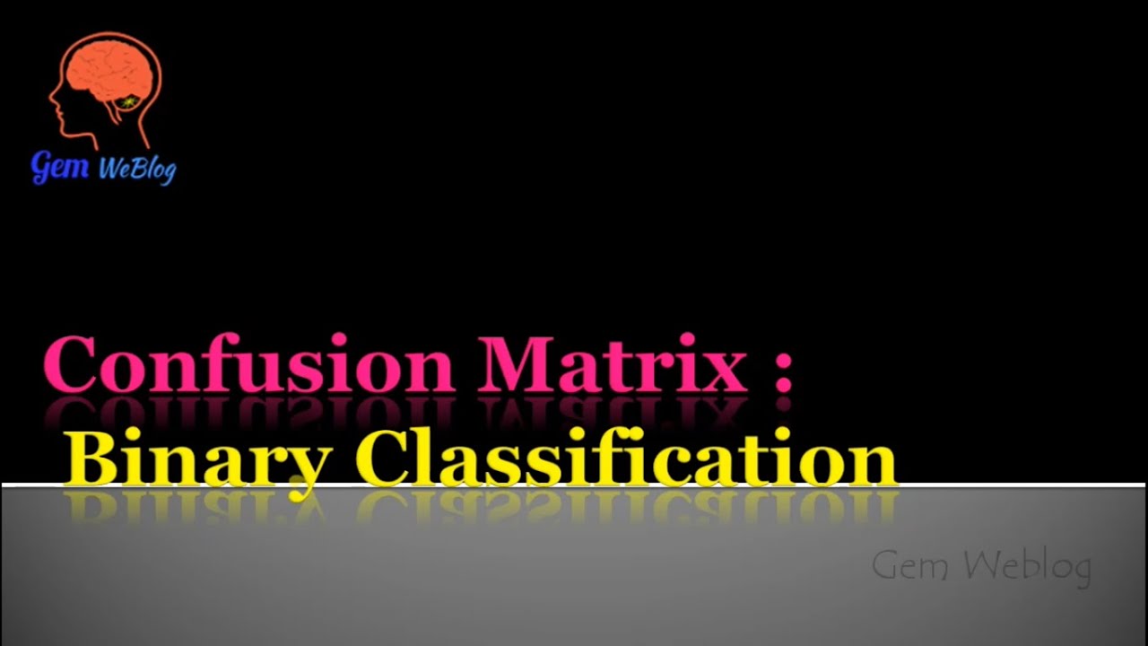 Confusion Matrix - Binary Classification| Classifier Performance Metrics-Accuracy, Precision, Recall