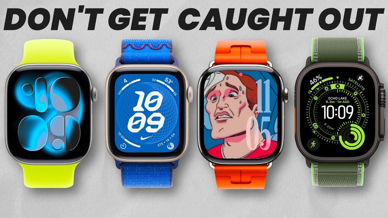 Which Apple Watch is Right for YOU in 2025? (ULTIMATE Apple Watch Comparison)