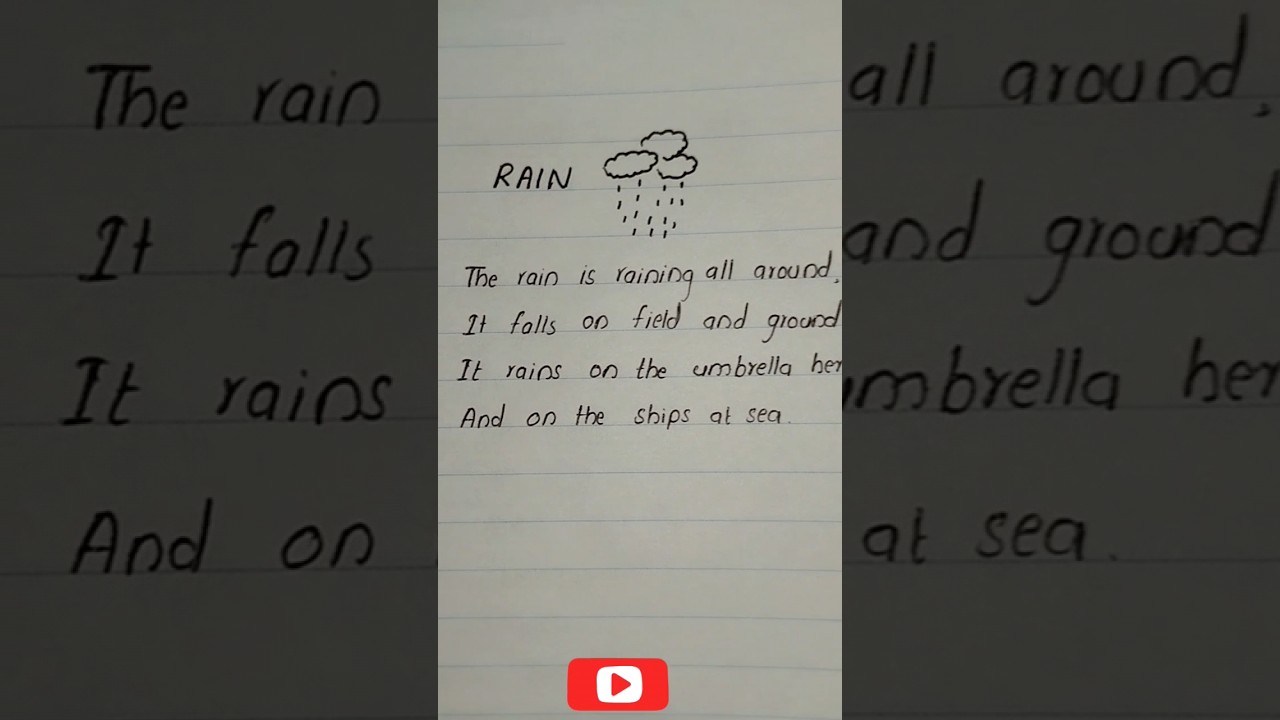 Rain 🌧️🌧️🌧️ #writing #english #poem