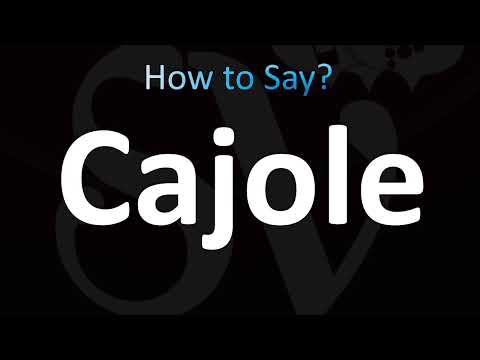 How to Pronounce Cajole (CORRECTLY!)