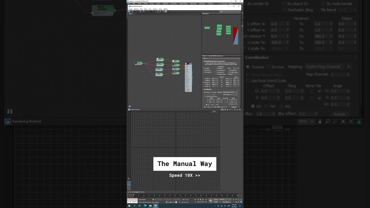 Free Script! Quick Vray UVW Randomizer Script #shorts
